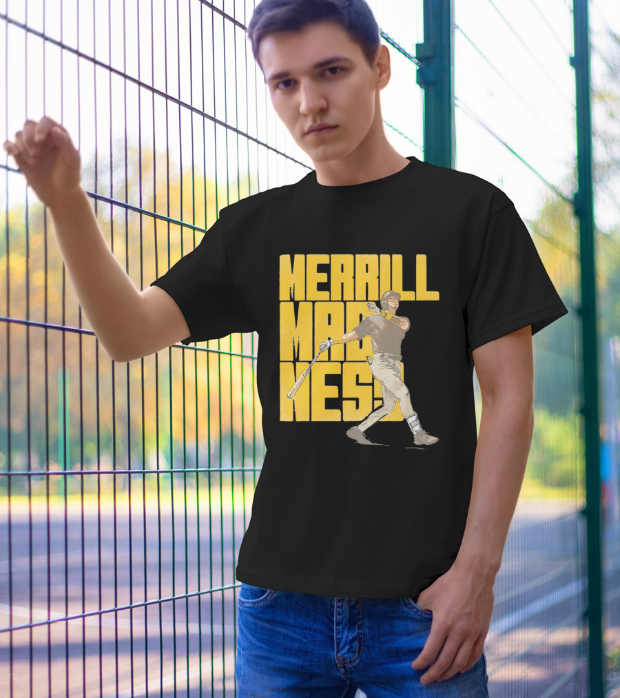 Merrill Madness San Diego Padres Baseball Jackson T-Shirt