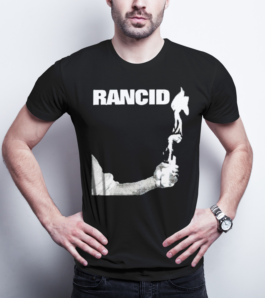 Rancid EP Cover Molotov Cocktail T-Shirt