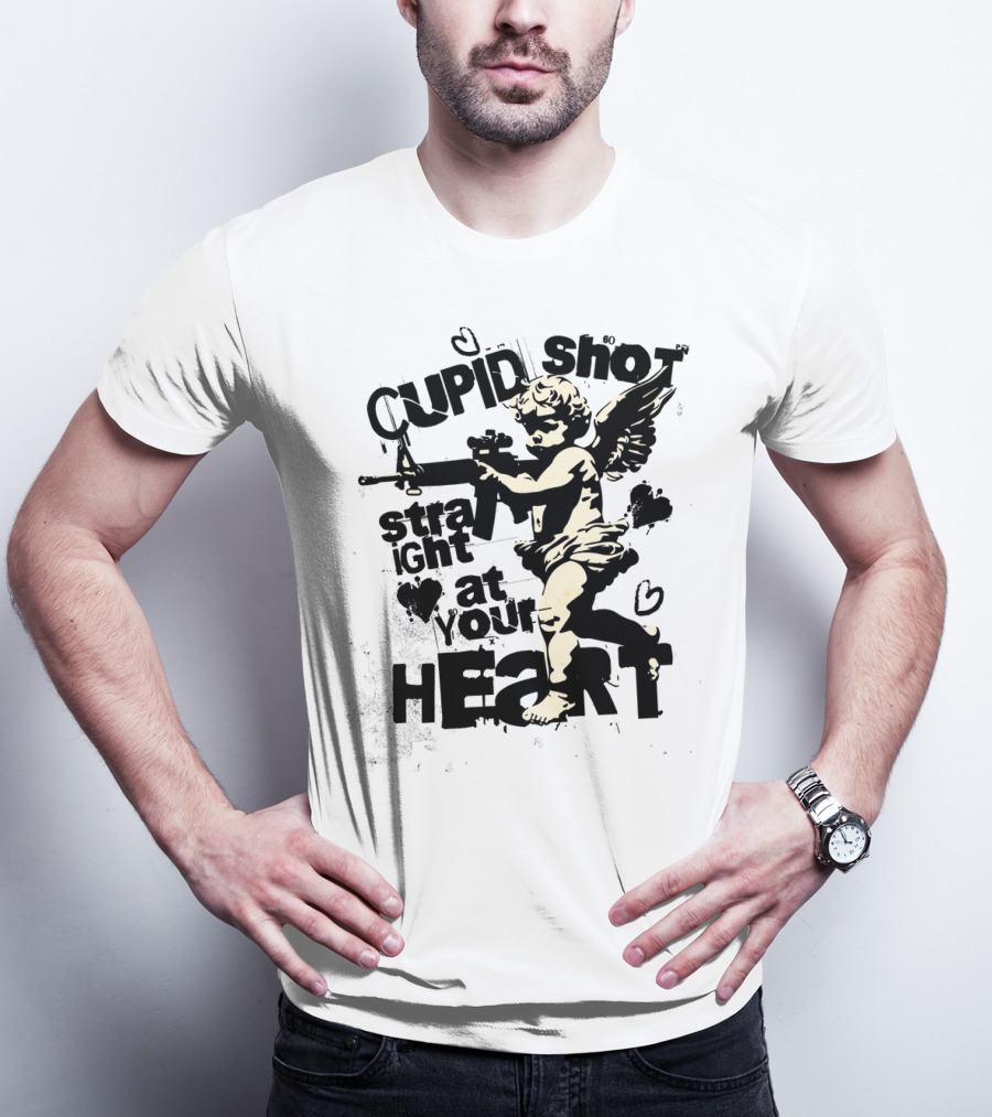 Cupid Shot Straight At Your Heart T-Shirt