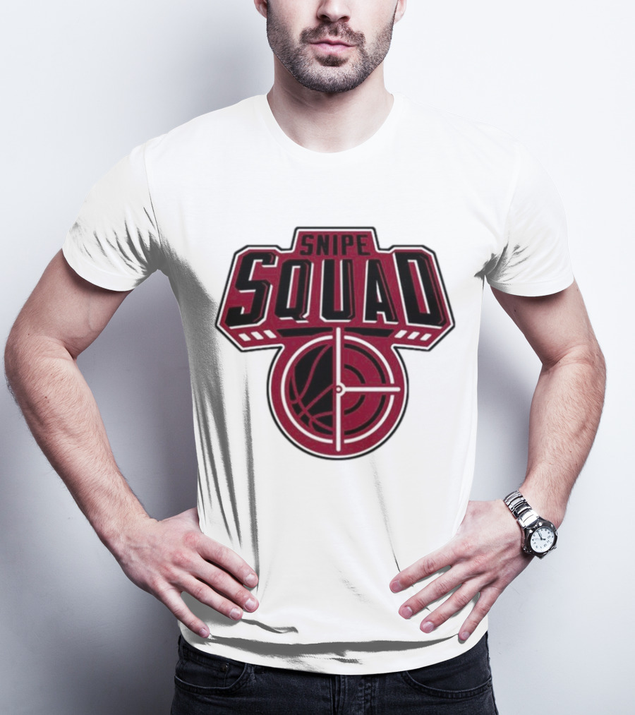 Toronto Raptors Snipe Squad Basketball Target T-Shirt