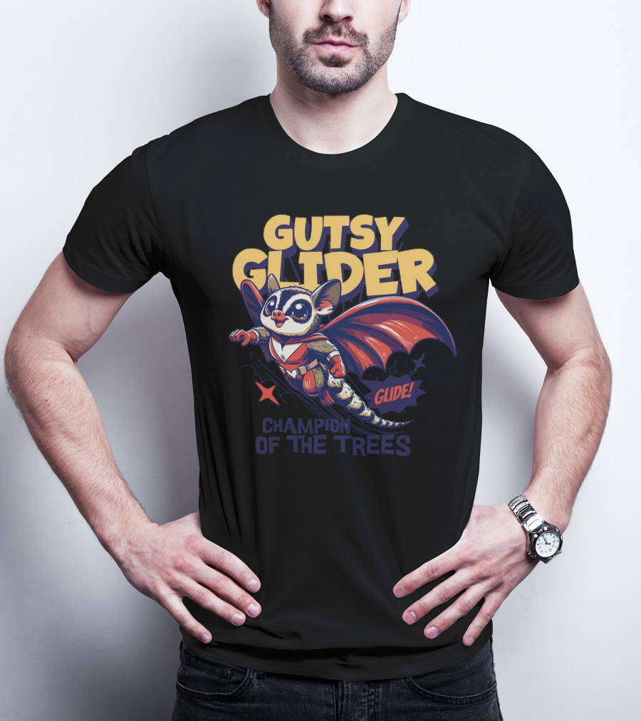 Gutsy Glider Glide Champion Of The Trees T-Shirt