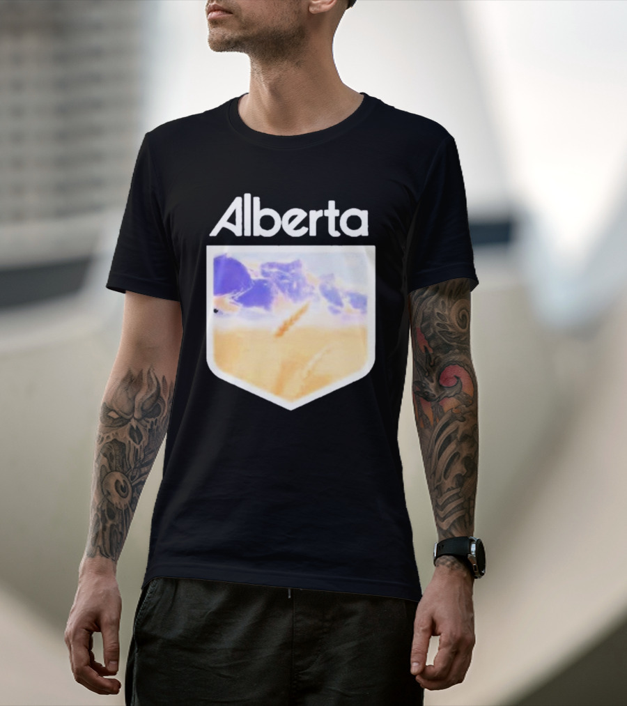 Vitamin Deer Alberta Life Scenic Shield T-Shirt