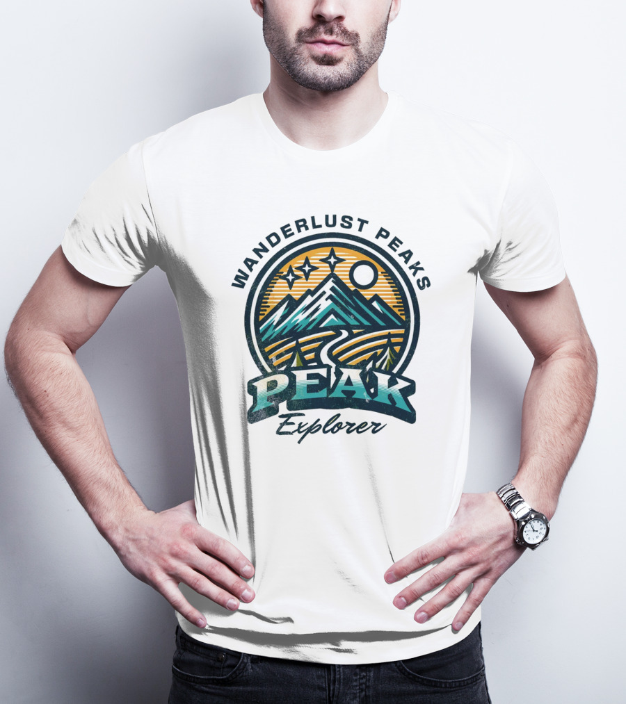 Wanderlust Peaks Peak Explorer T-Shirt