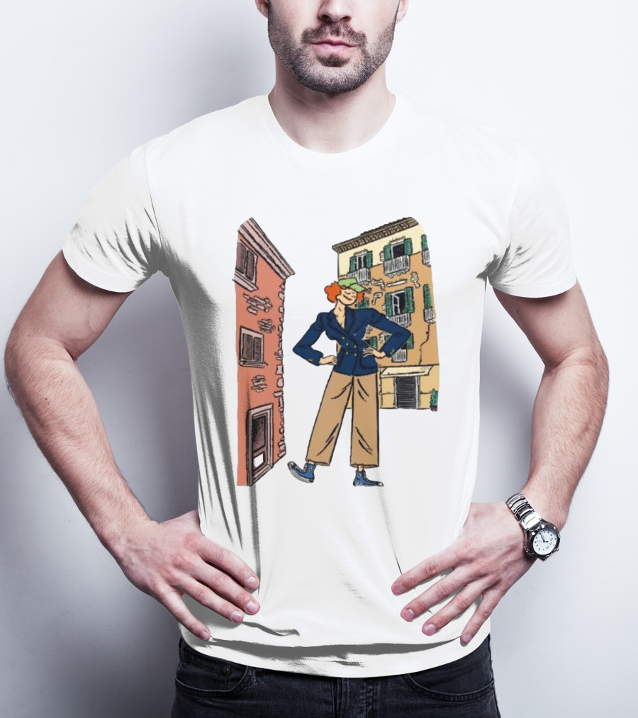 Dick Carroll X Roy Roger’s Positano Chic Casual Stroll T-Shirt