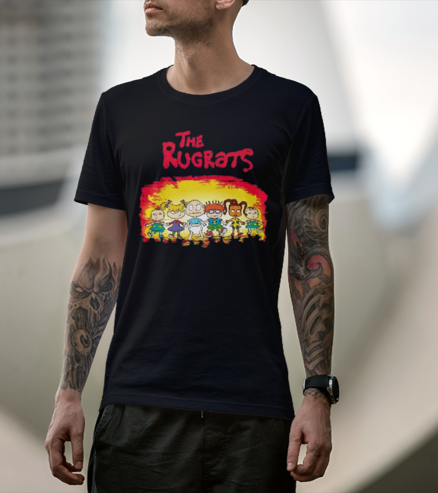 The Rugrats Characters X The Warriors Fusion T-Shirt