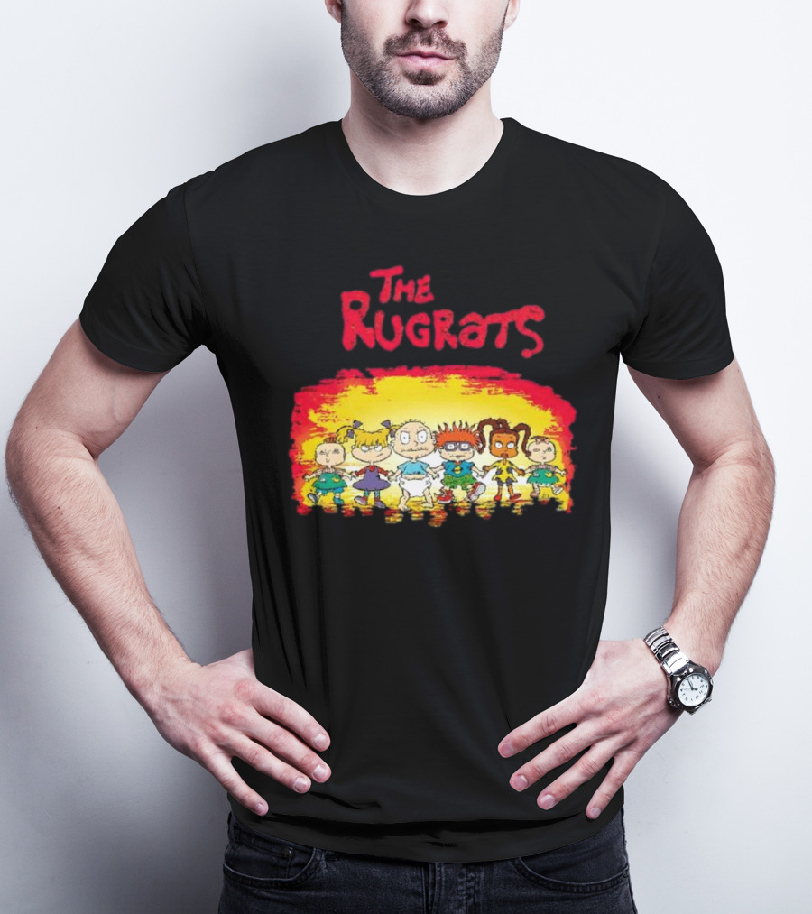 The Rugrats Characters X The Warriors Fusion T-Shirt