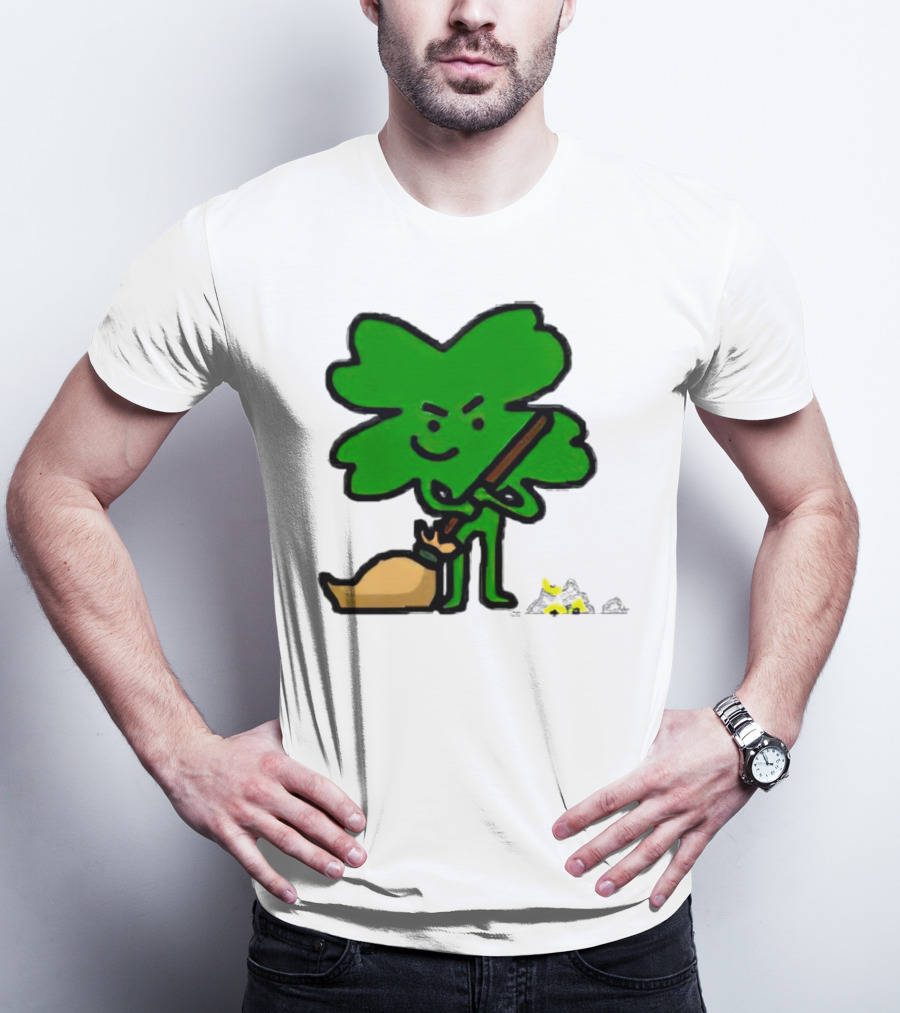 Boston Celtics Sweeping Shamrock Victory T-Shirt