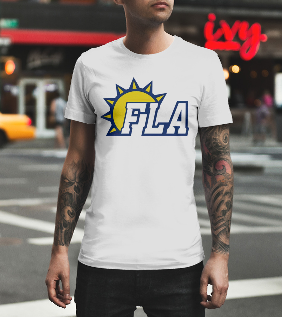 Florida Panthers Sunburst FLA T-Shirt
