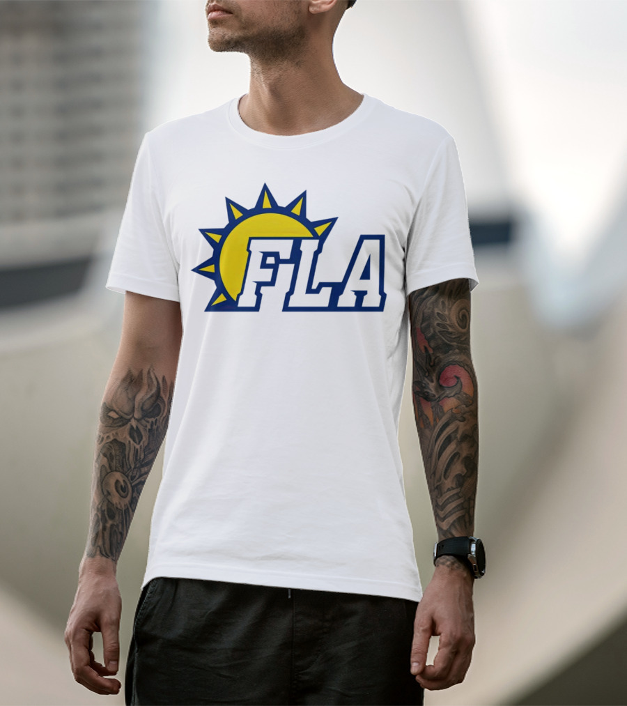 Florida Panthers Sunburst FLA T-Shirt