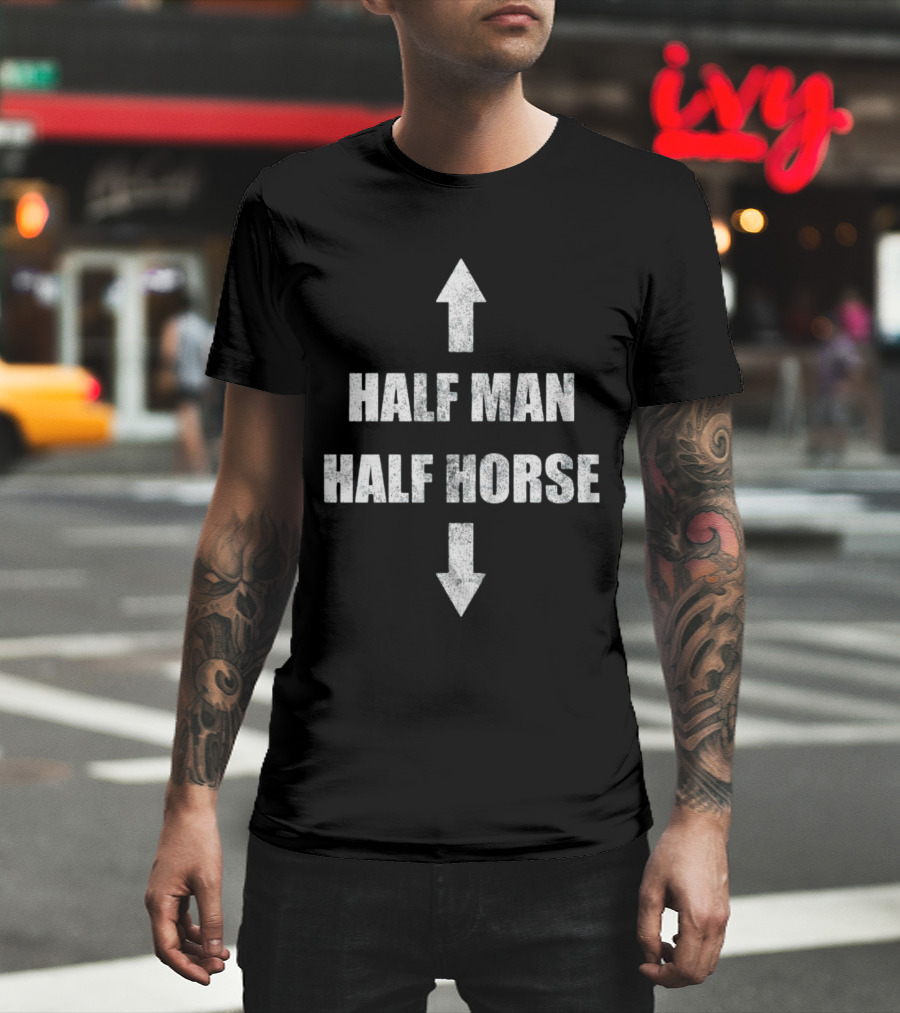 Half Man Half Horse Arrows T-Shirt