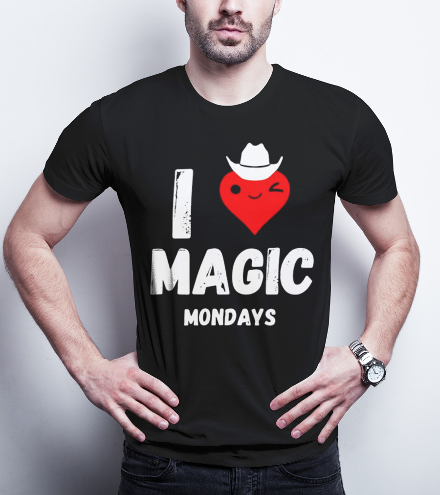 I Heart Cowboy Magic Mondays T-Shirt
