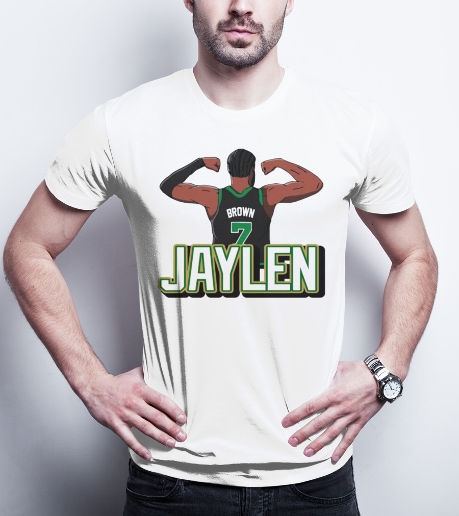 Jaylen Brown Number 7 Flex Boston Celtics T-Shirt
