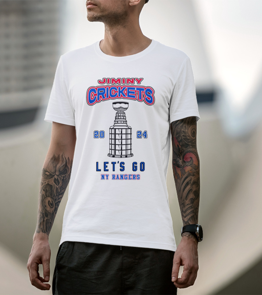 Jiminy Crickets Let's Go NY Rangers T-Shirt