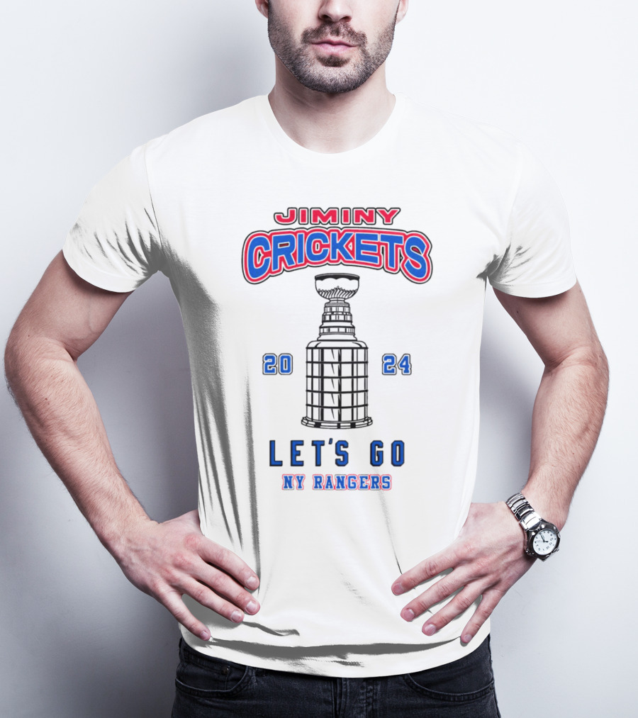 Jiminy Crickets Let's Go NY Rangers T-Shirt