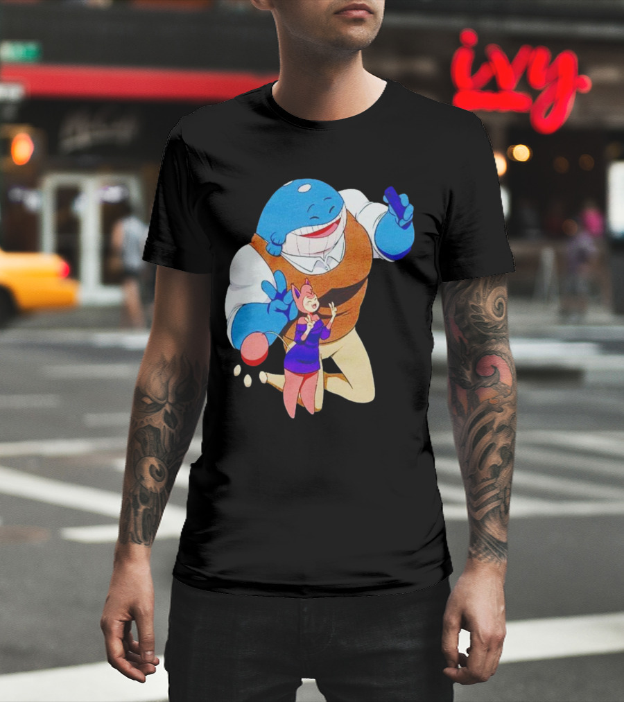 Tinder Skitty Selfie Time Pokémon Mashup T-Shirt