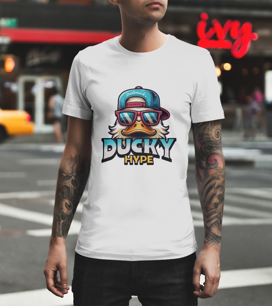 Ducky Hype Dddemack Duck Gaming Esports T-Shirt