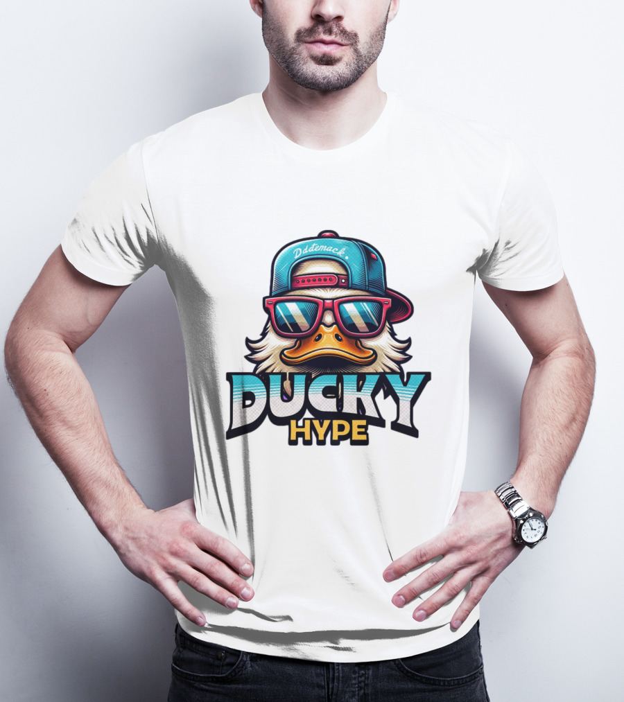 Ducky Hype Dddemack Duck Gaming Esports T-Shirt