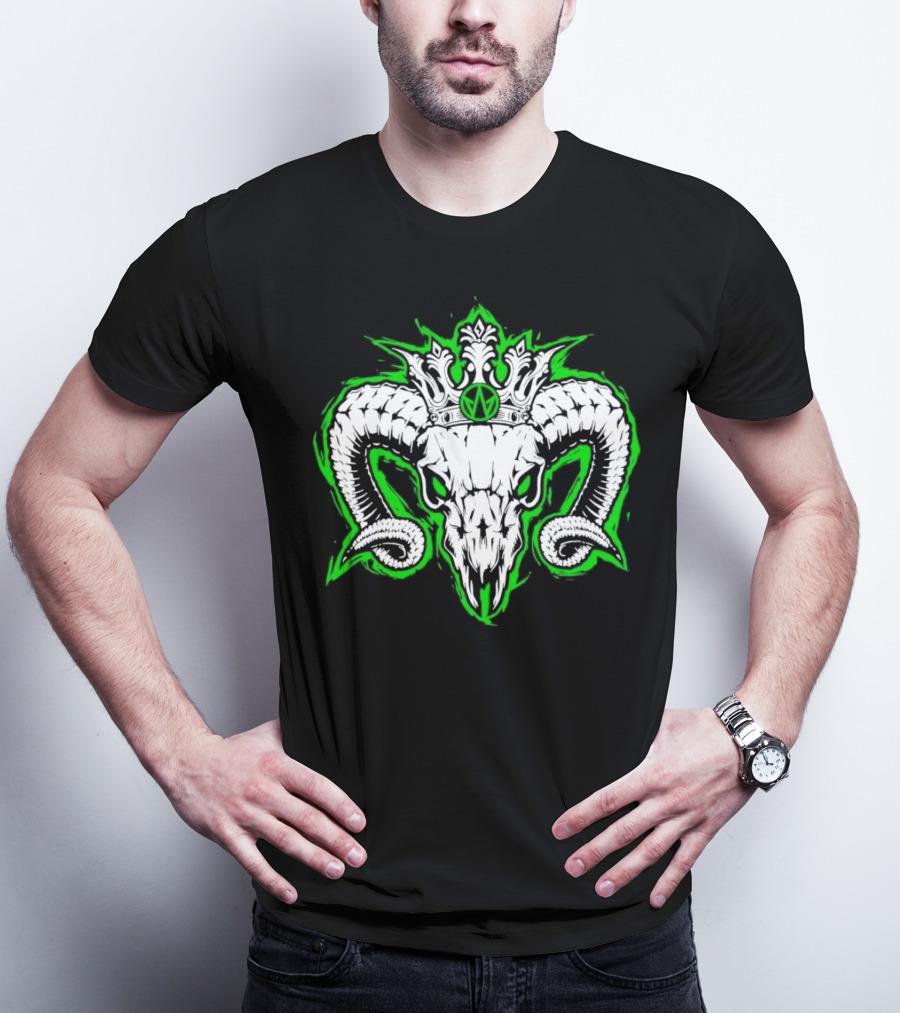 Will Ospreay Goated Ram Skull Crown T-Shirt