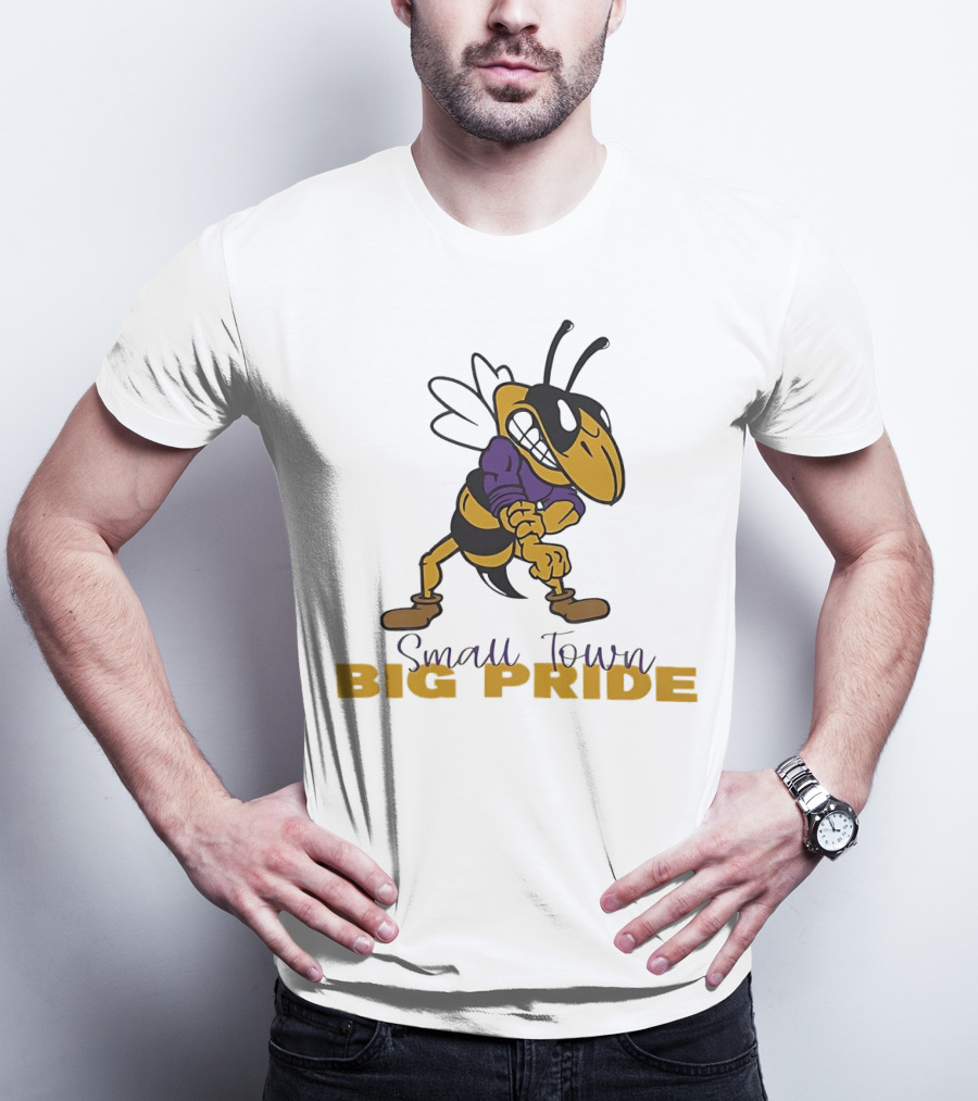 Small Town Big Pride Bee Mascot T-Shirt