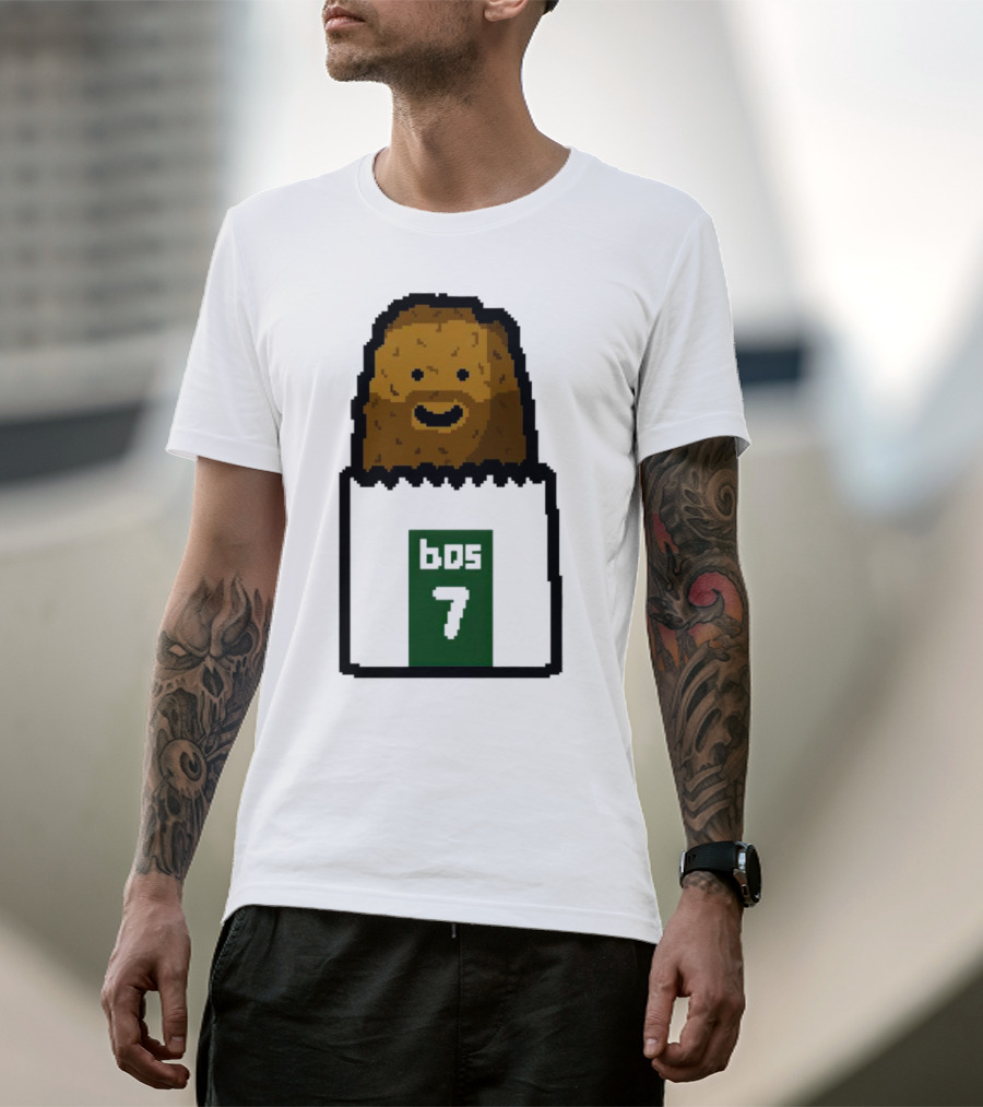 Jaylen Brown Celtics Hash Brown BOS 7 T-Shirt