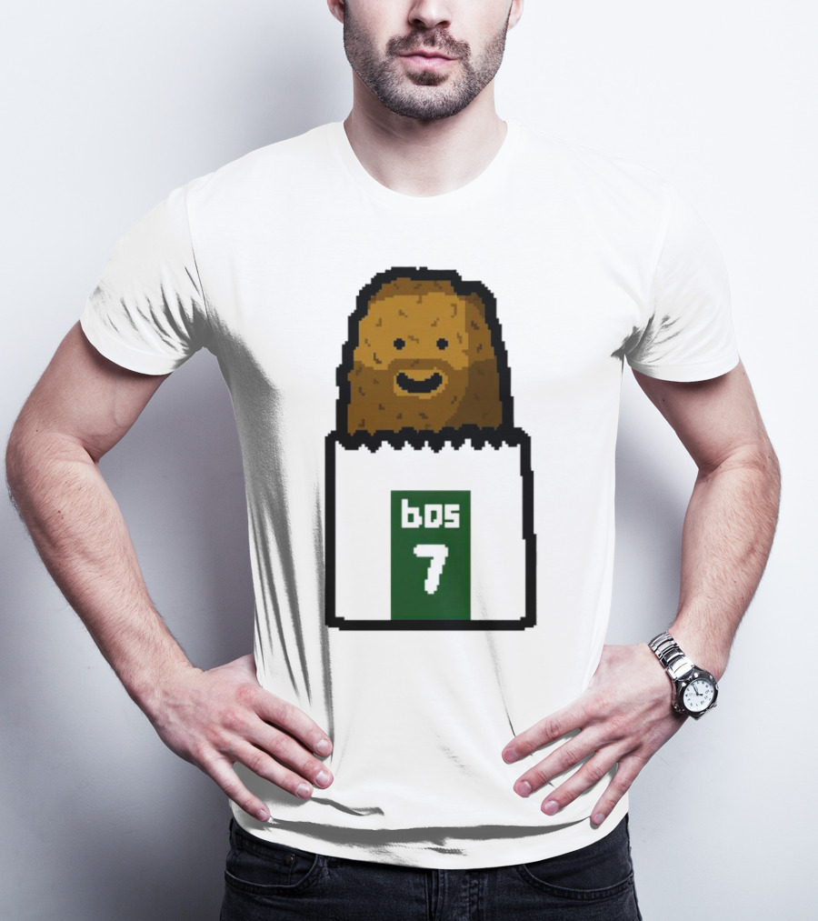 Jaylen Brown Celtics Hash Brown BOS 7 T-Shirt