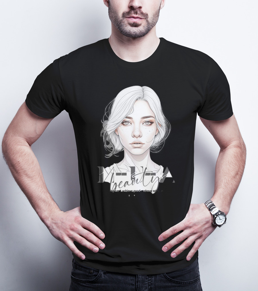 MUA Beauty You Can't Achieve Good Makeup Without Practice T-Shirt
