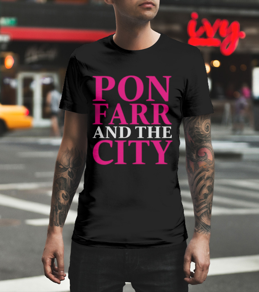Pon Farr And The City Star Trek Parody Text T-Shirt