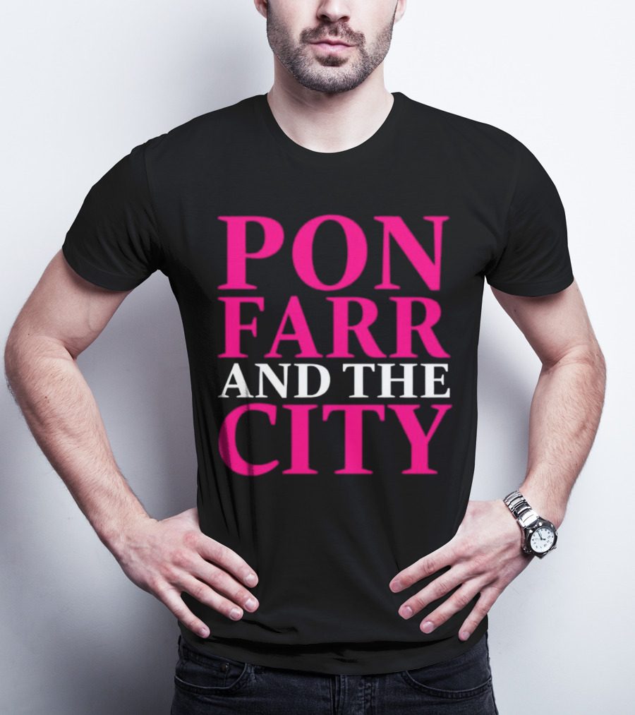 Pon Farr And The City Star Trek Parody Text T-Shirt