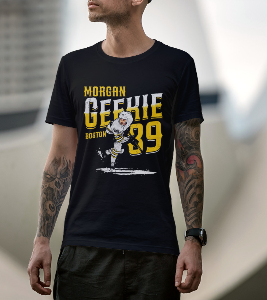 Morgan Geekie Boston 39 Hockey Player T-Shirt