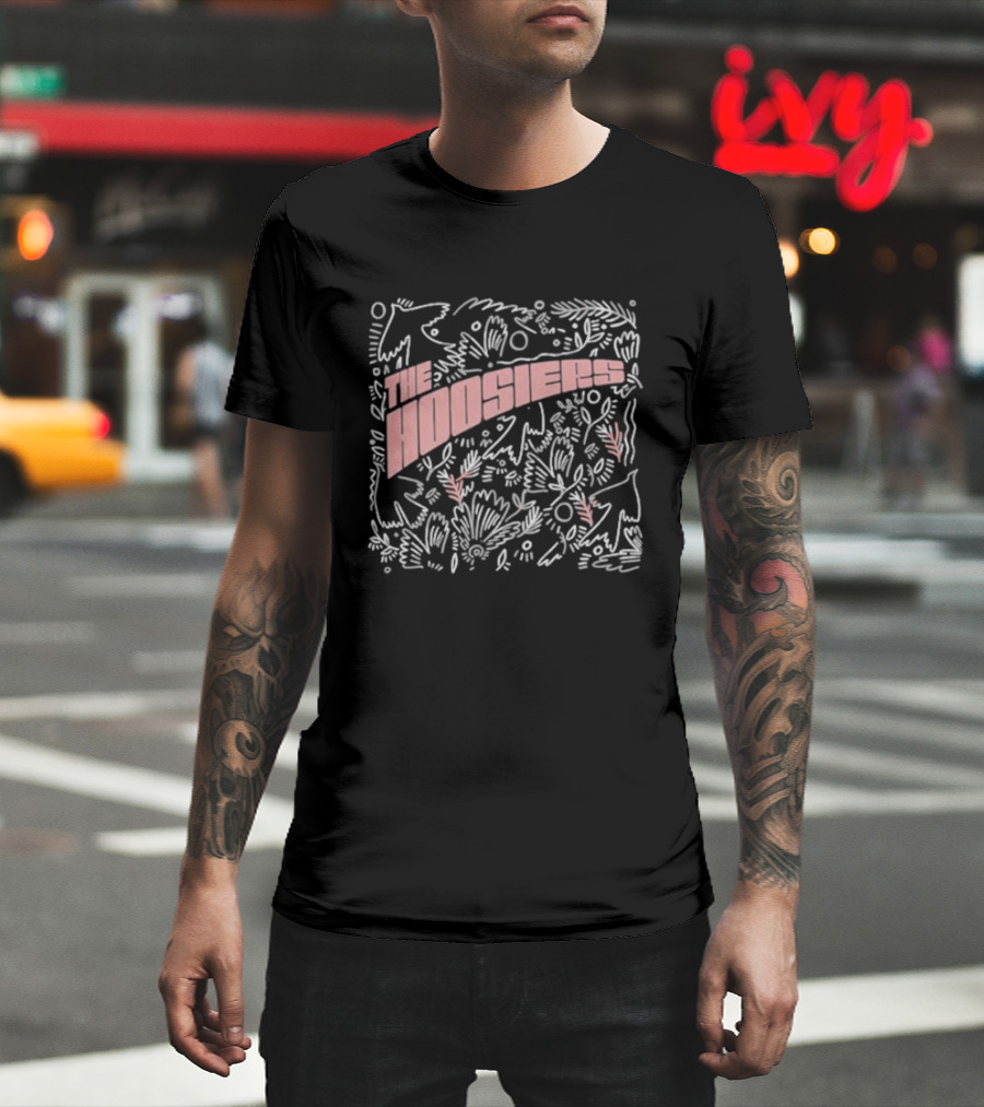 The Hoosiers Band Confidence Bold Floral T-Shirt