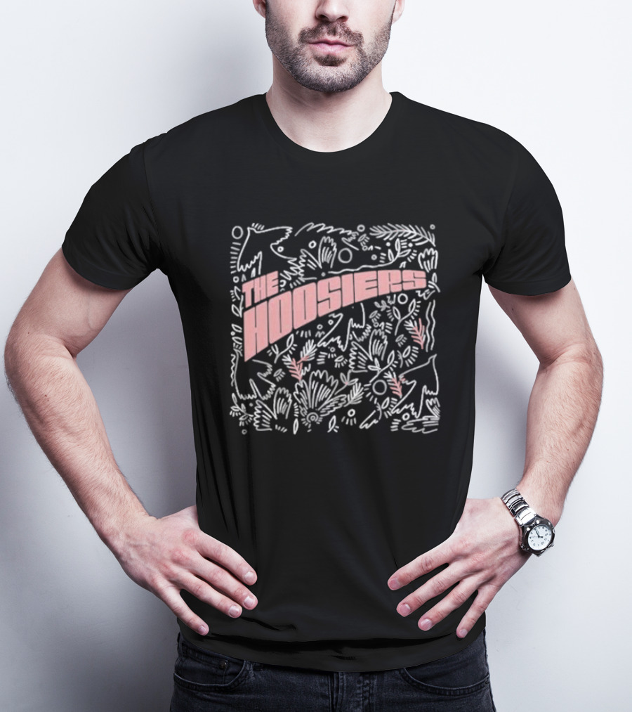 The Hoosiers Band Confidence Bold Floral T-Shirt