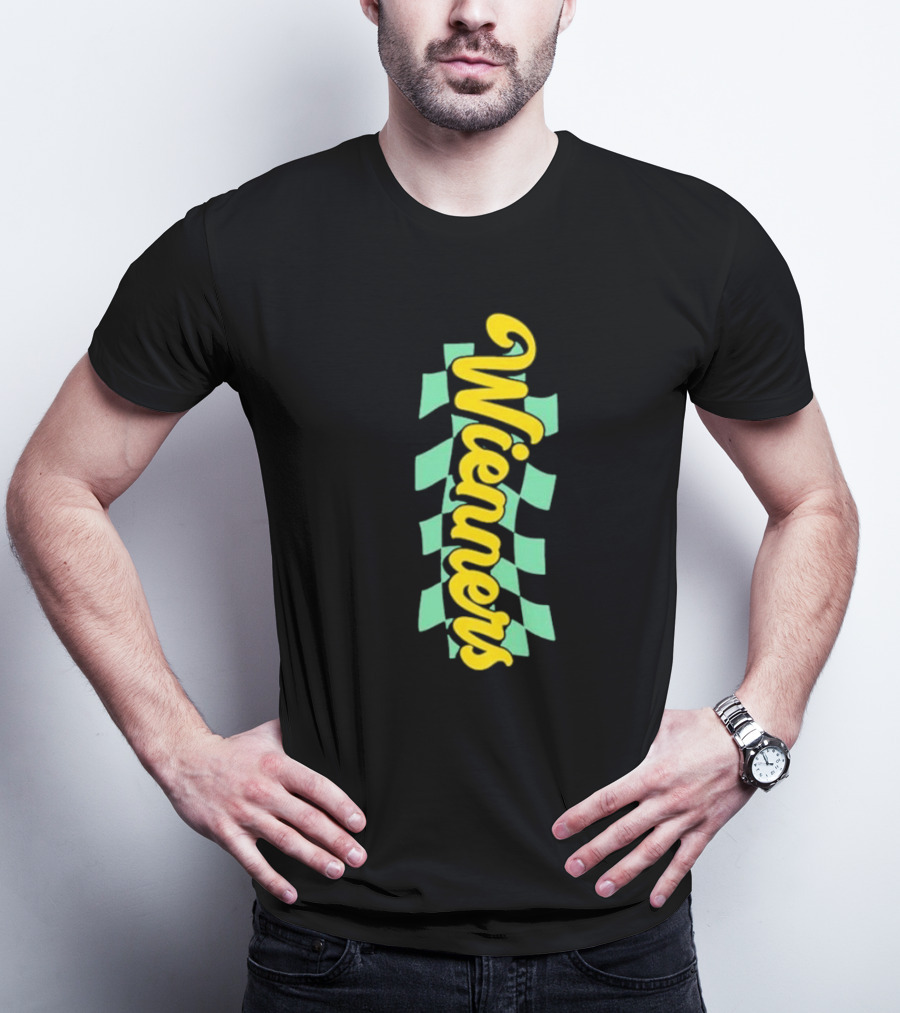 Wienners Checkerboard Style Goods T-Shirt