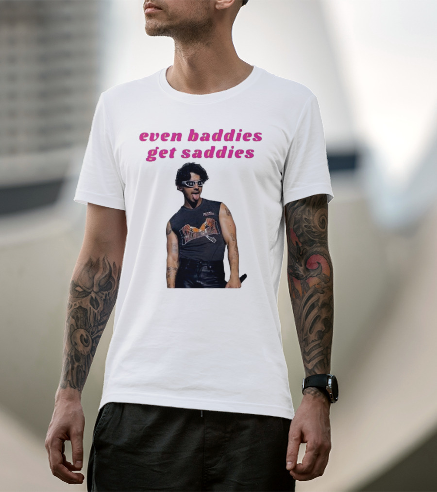 Joe Jonas Even Baddies Get Saddies Rocker T-Shirt