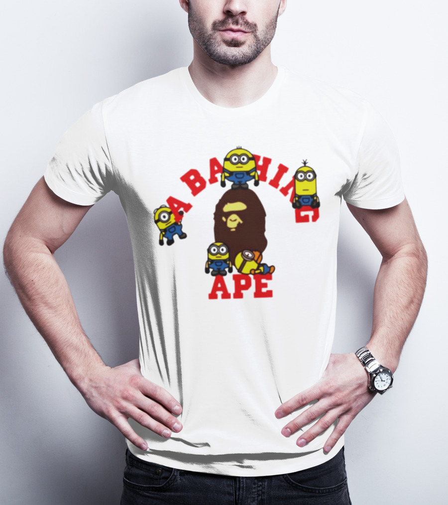 A Bathing Ape Minion Collaboration T-Shirt