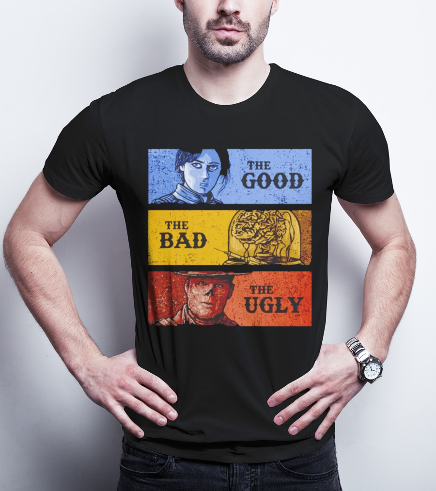 Fallout The Good The Bad The Ugly Character Carousel T-Shirt