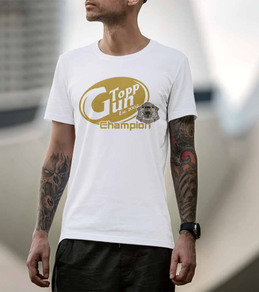 Topp Gun Champion Est. 2002 T-Shirt