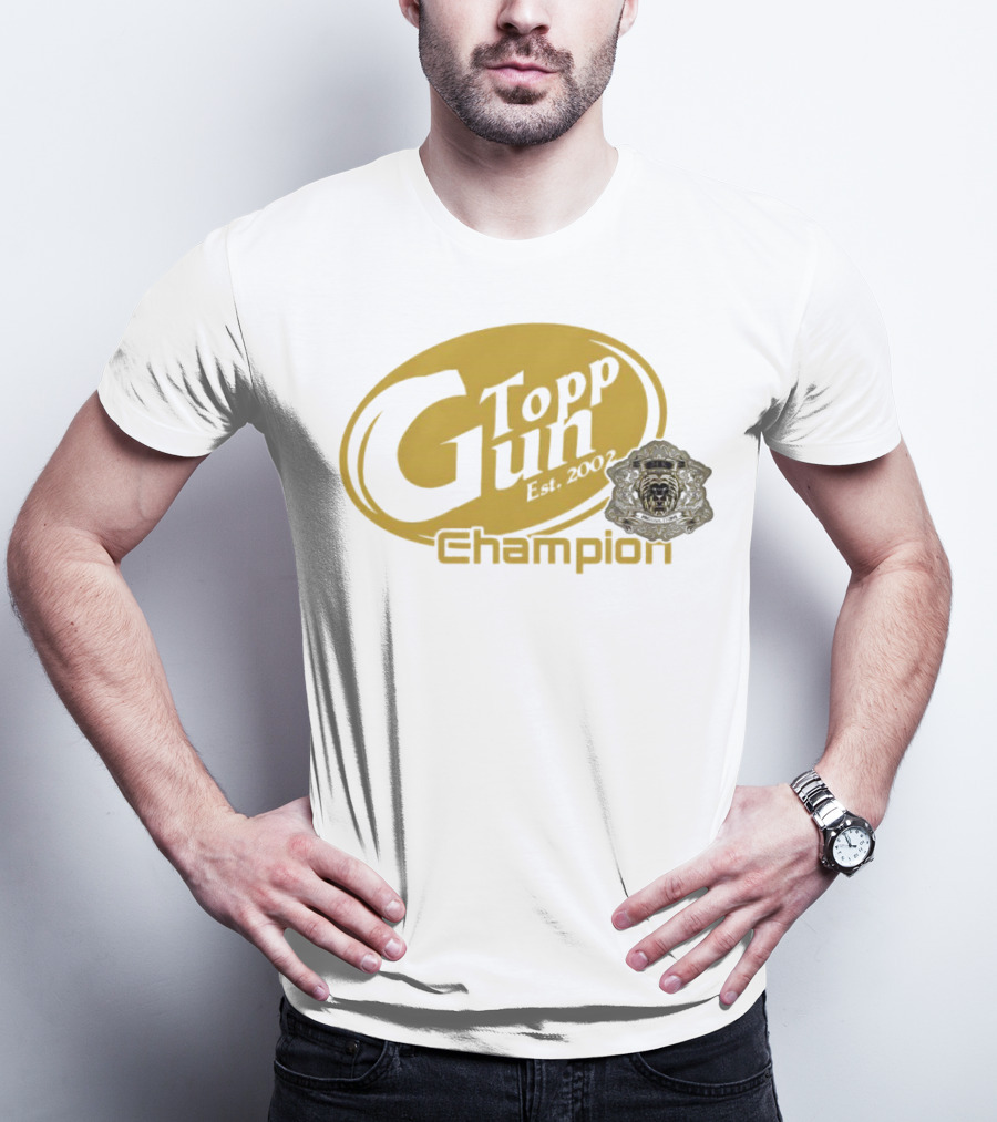 Topp Gun Champion Est. 2002 T-Shirt