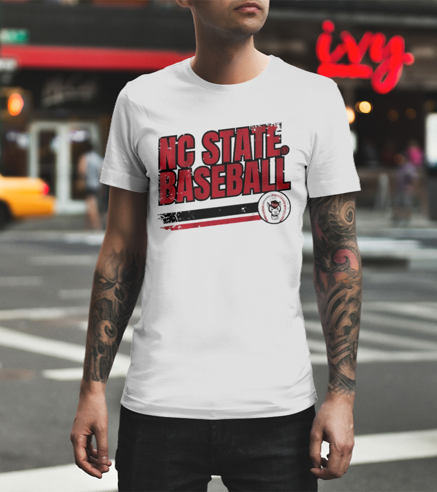NC State Baseball Wolfpack Logo T-Shirt