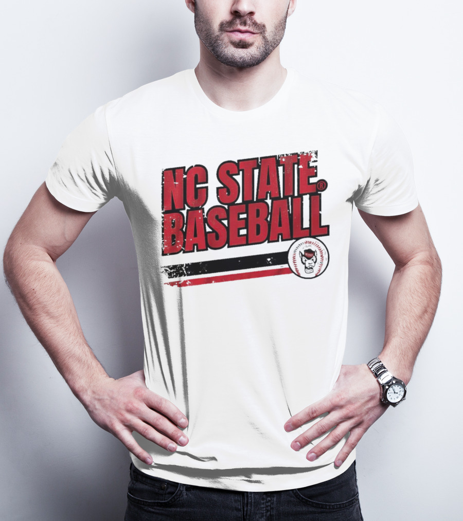 NC State Baseball Wolfpack Logo T-Shirt