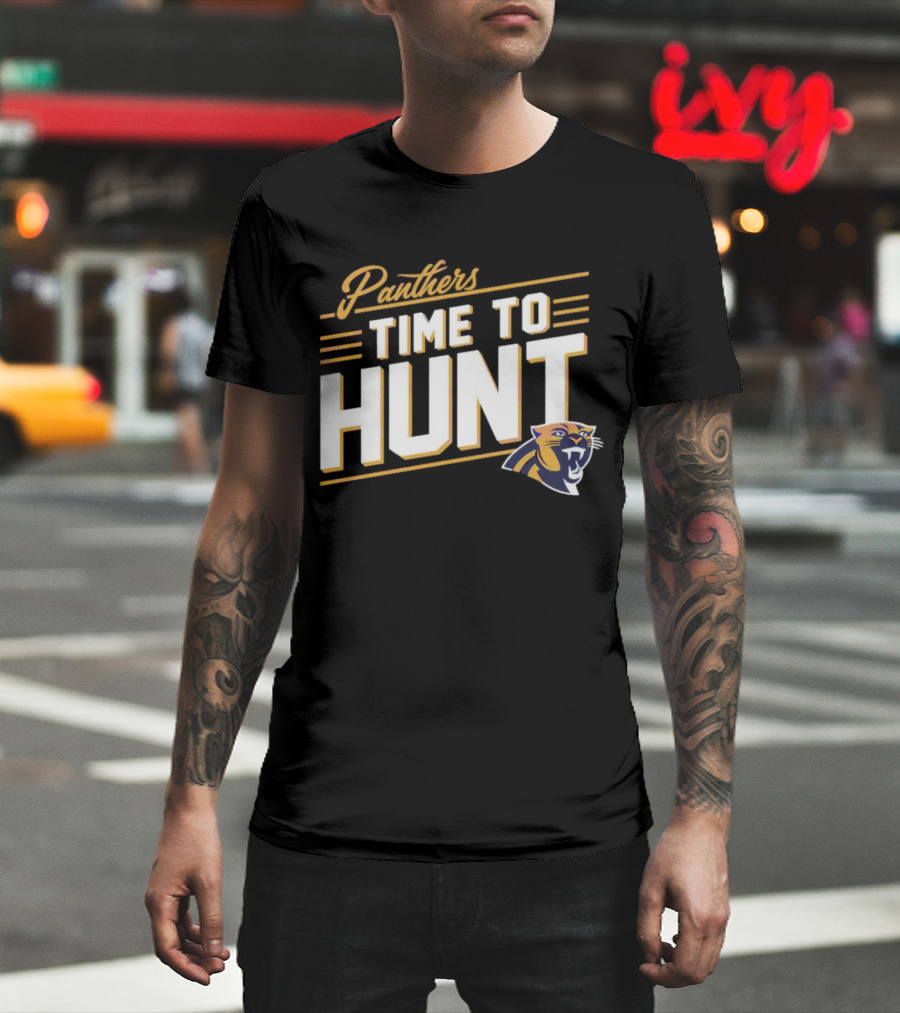 Panthers Time To Hunt Hockey T-Shirt