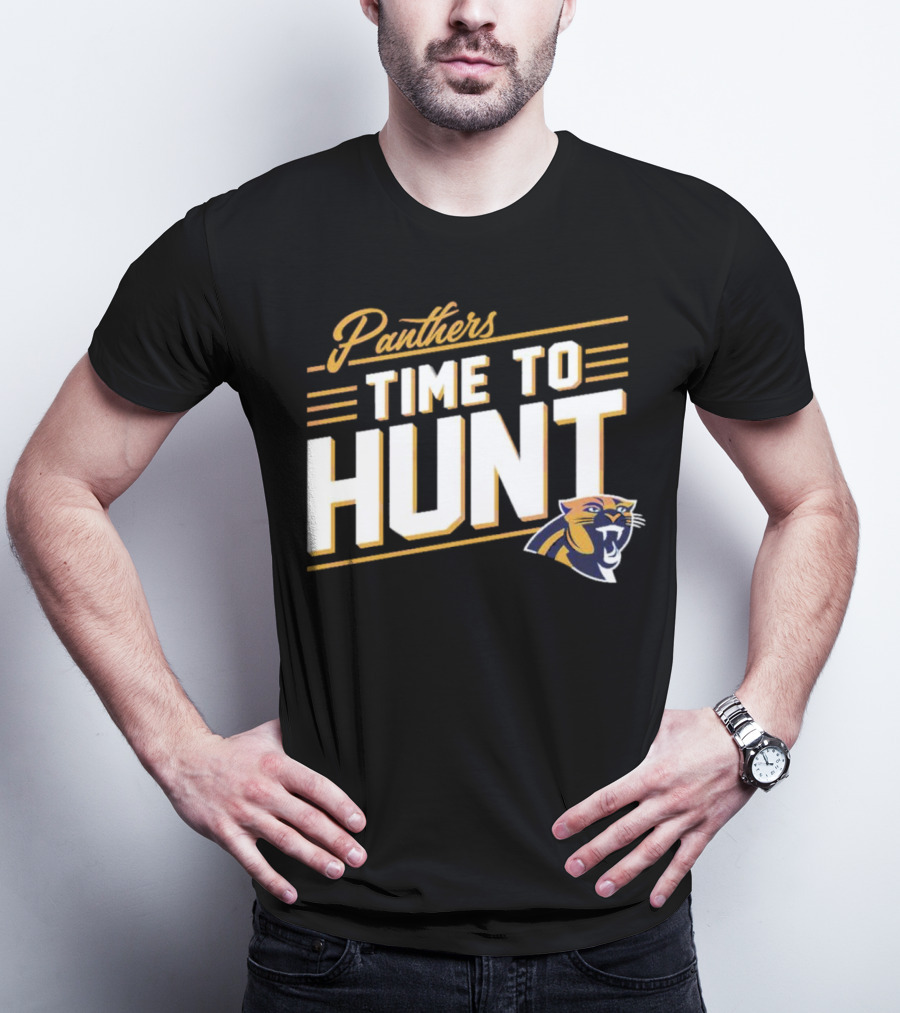 Panthers Time To Hunt Hockey T-Shirt