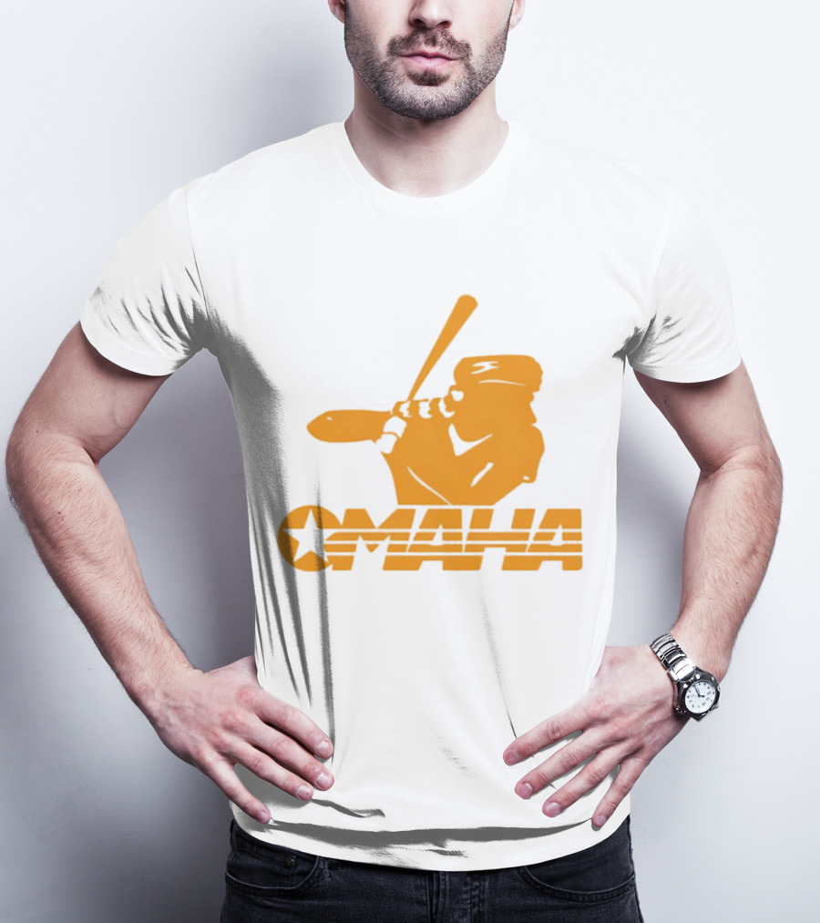 Omaha Baseball Player Star T-Shirt