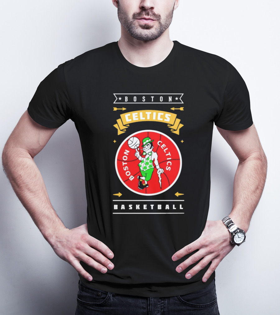 Boston Celtics NBA Basketball Boston Celtics Basketball T-Shirt