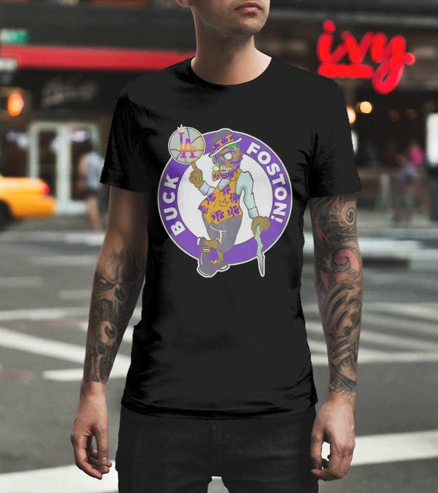 Buck Foston LA Boston Celtics T-Shirt