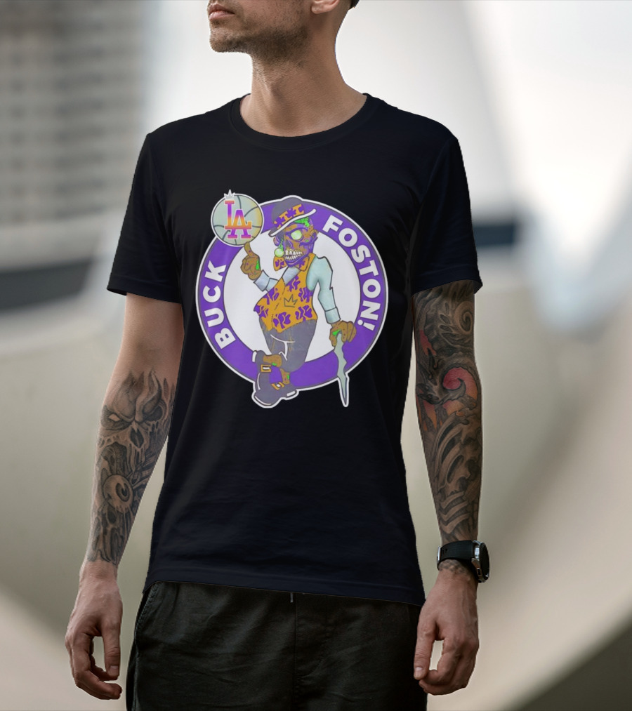 Buck Foston LA Boston Celtics T-Shirt