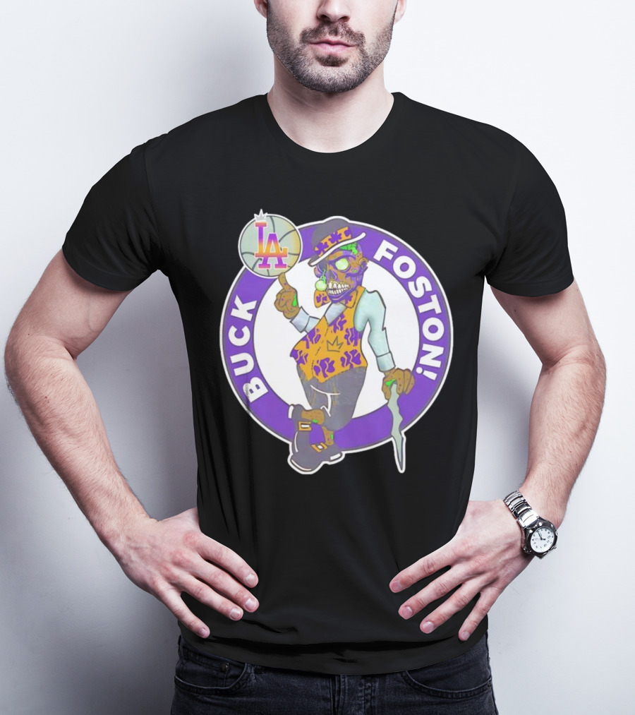 Buck Foston LA Boston Celtics T-Shirt