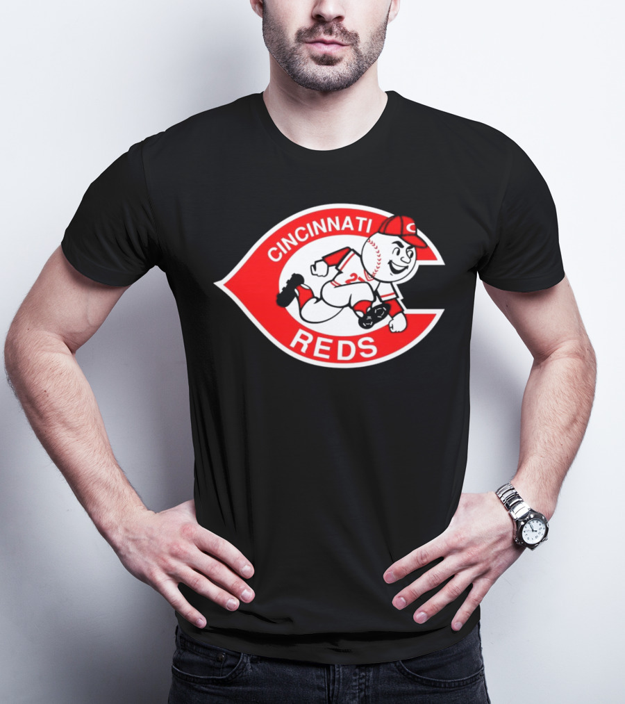 Cincinnati Reds Mascot MLB Baseball T-Shirt