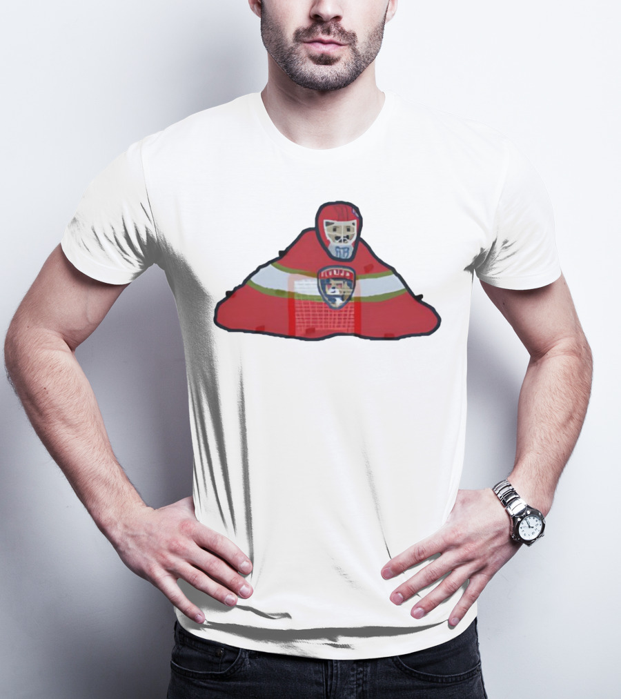 Florida Panthers Sergei Blob-Rovsky Hockey Goalie Net T-Shirt