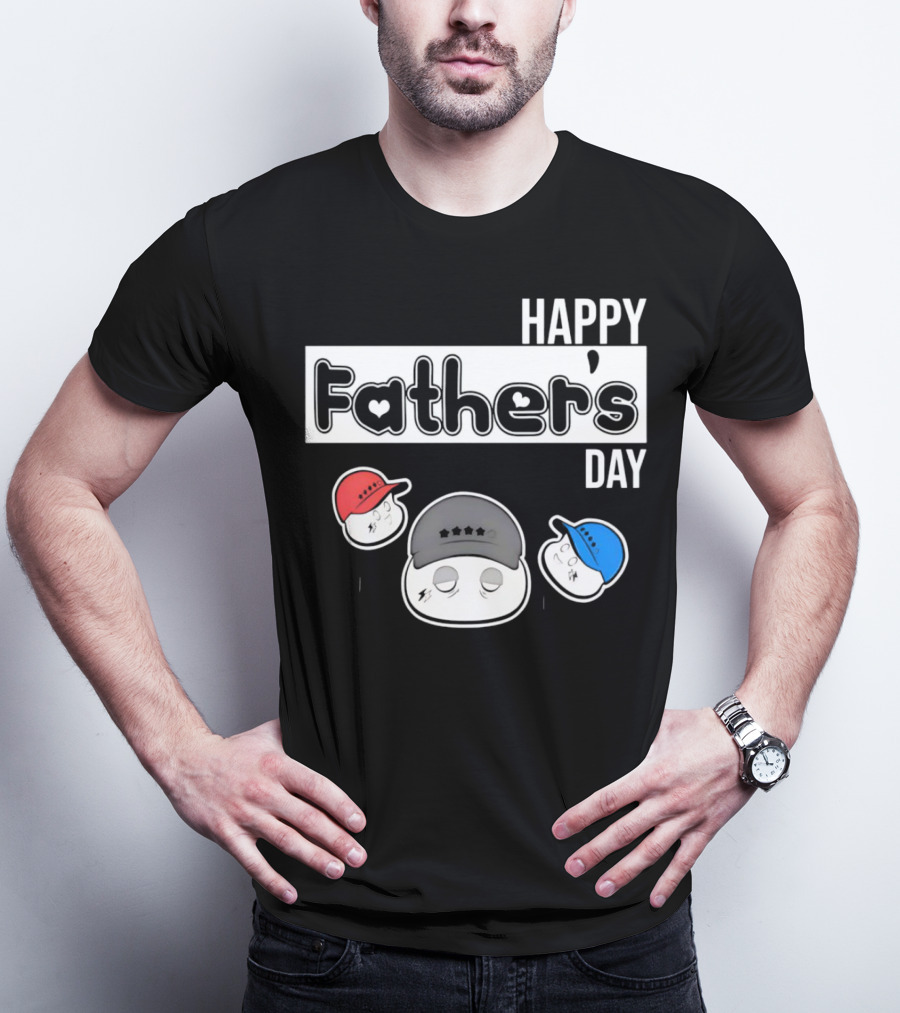 Happy Father’s Day Metokur Inspired Emoji Trio T-Shirt