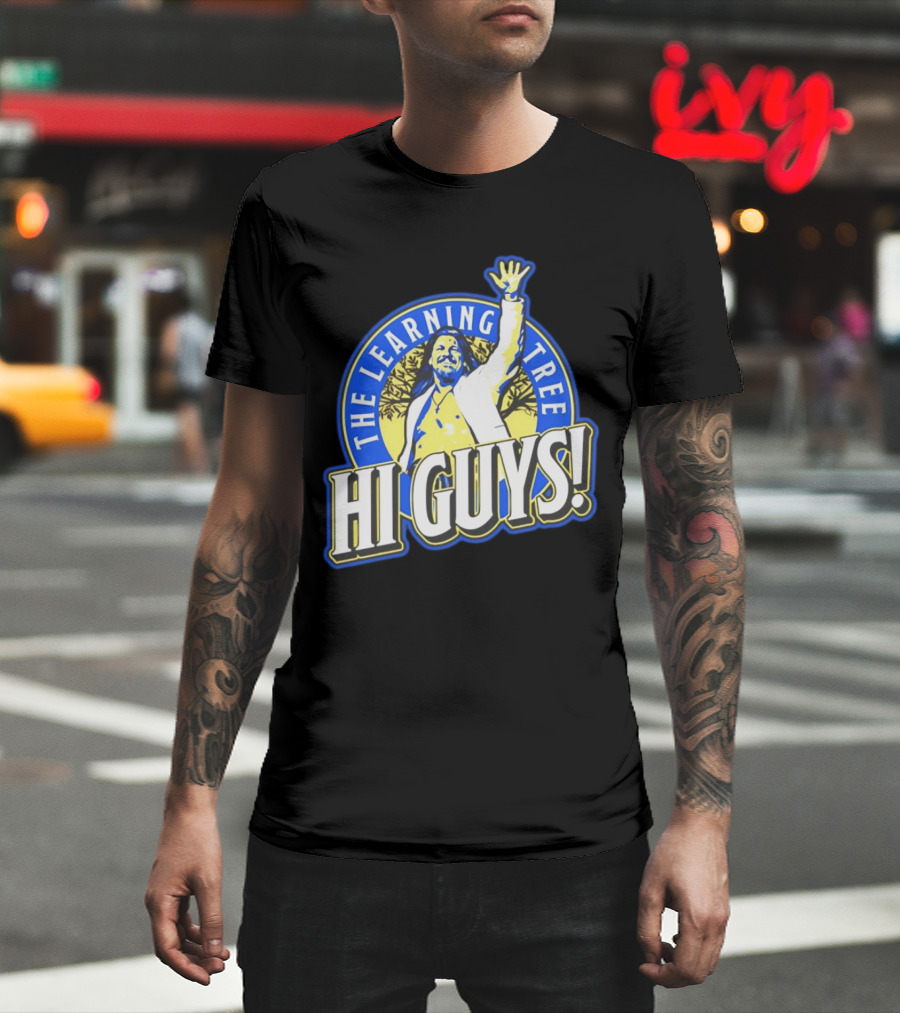 Chris Jericho The Learning Tree Hi Guys T-Shirt